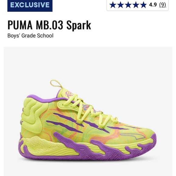Puma | Shoes | Puma Mb3 Spark Basketball Shoes | Poshmark